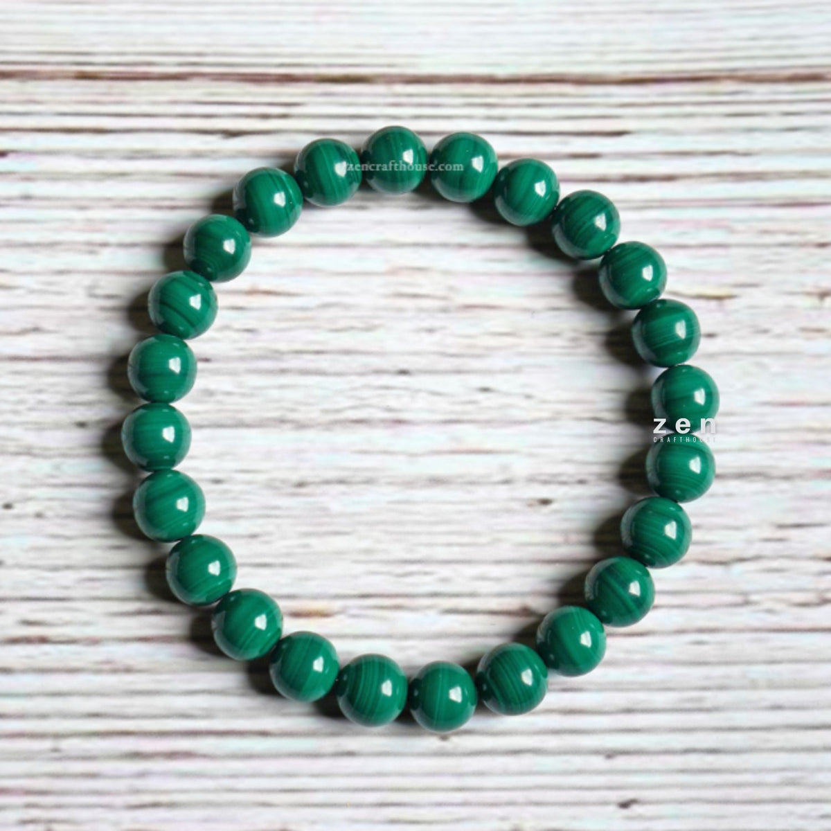 Malachite Pain Relief and Vertigo Support Bracelet - Zencrafthouse