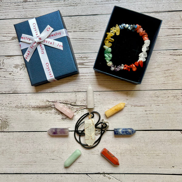 7 Chakra Energy Balance Crystal Box - Zencrafthouse